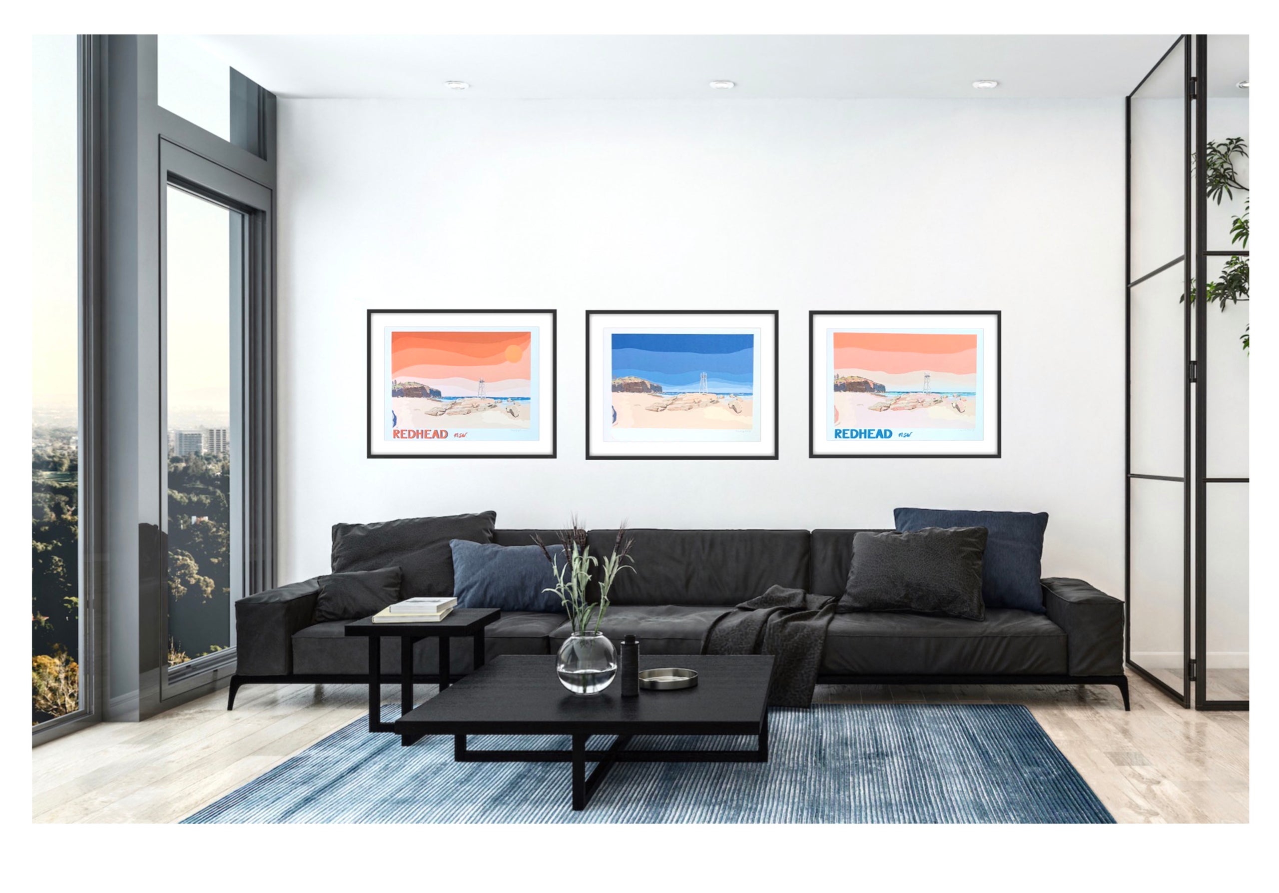 Beach Art-Dixon Park Newcastle-Sharon Cassidy | Sharon Cassidy Art